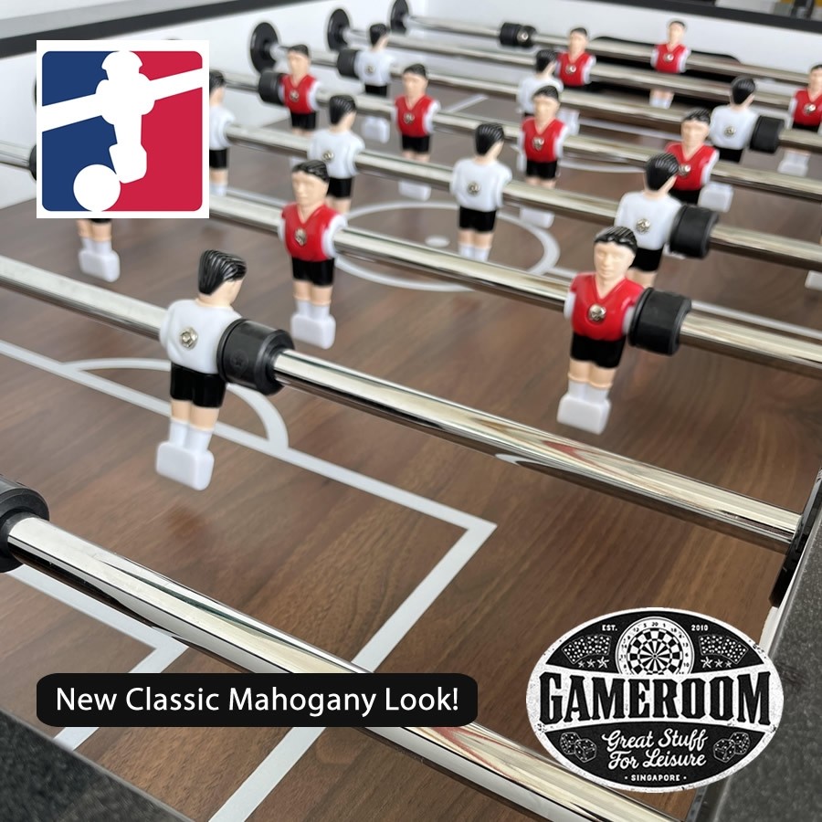 5ft Pro Edition II Soccer Table (New Mahogany Play Field Design!) - 5ft ...